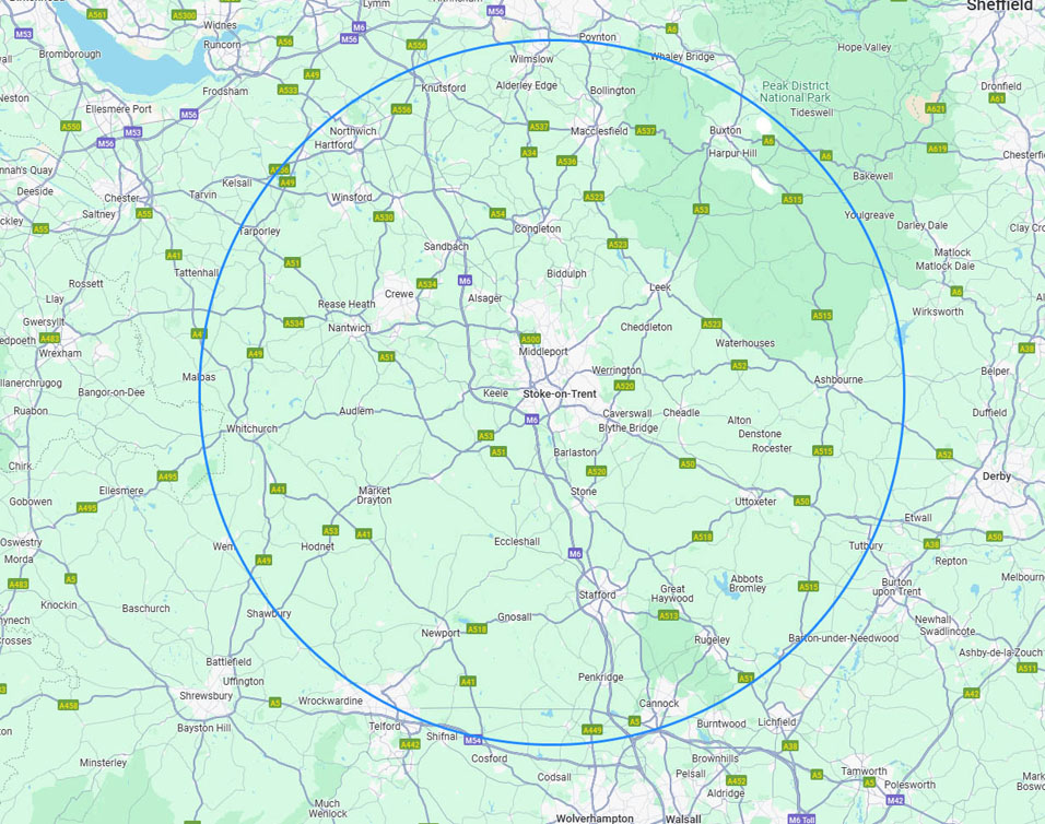 MOT Motorcycle Collection and Delivery Stoke on Trent Staffordshire £99